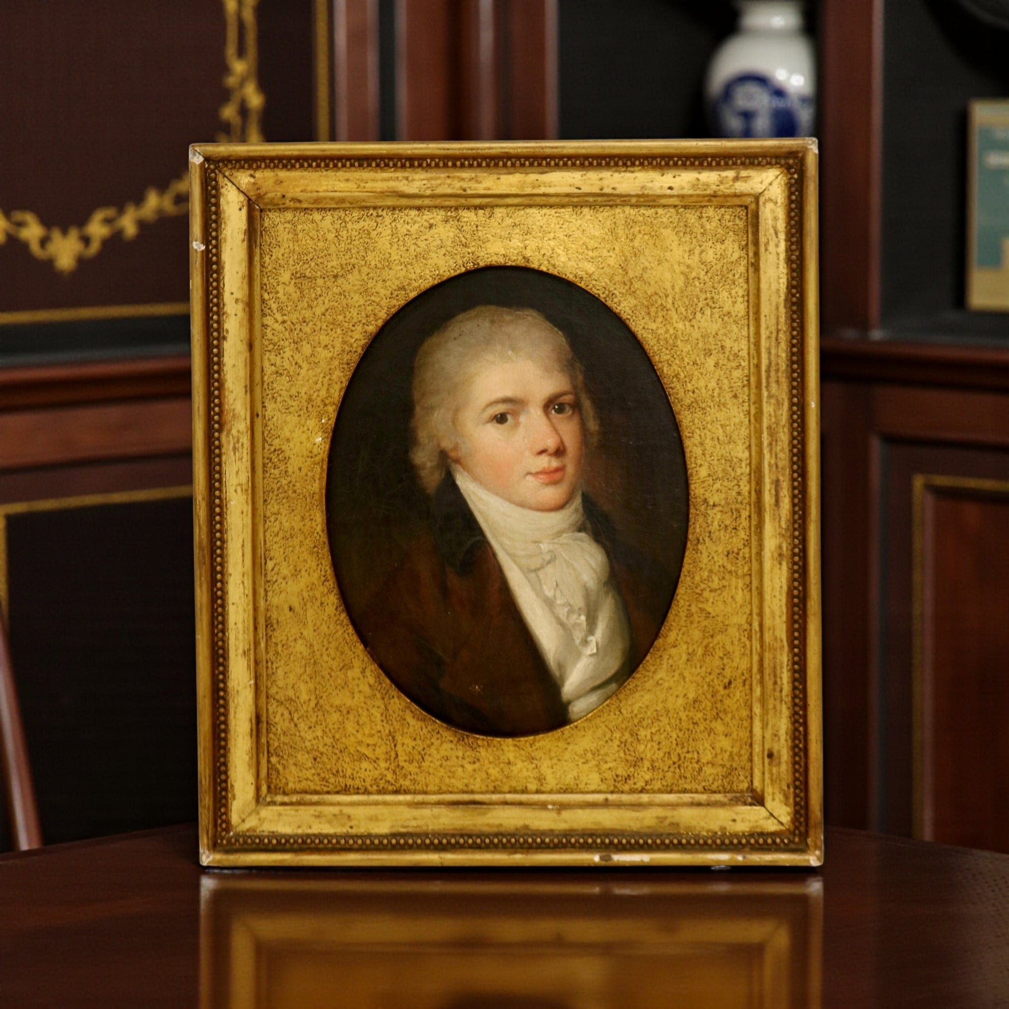 Regency Portrait by Daniel Valentine Riviere, British Miniaturist ...