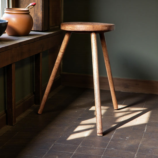 George III Ash & Elm Cricket Table – English Antique Country Furniture ...